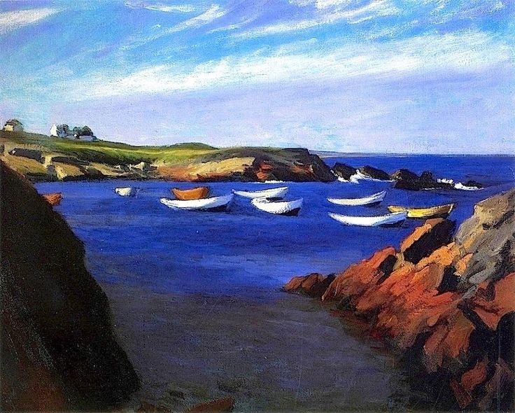 “Hopper’s Dories” by Donald Wheelock – Sparks of Calliope